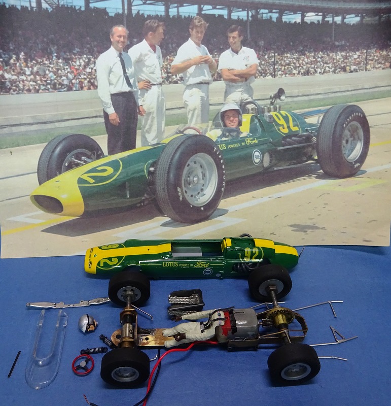 ⑥ 1/25 1963 LOTUS FORD (AMT Lotus 29 Indy : Junk) – VSCC (Vintage Slot ...